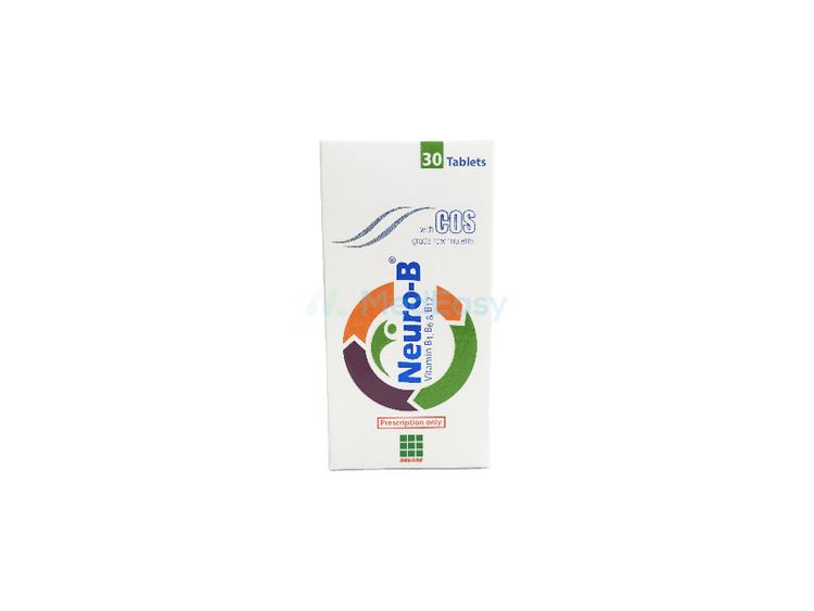 Neuro B - নিউরো-বি ১০০ মি.গ্রা.+২০০ মি.গ্রা.+২০০ মাইক্রো গ্রাম ট্যাবলেট ...