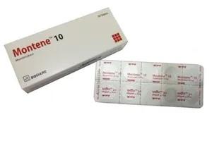 Montene 10 mg Tablet - মনটিন ১০ মি.গ্রা. ট্যাবলেট | MedEasy