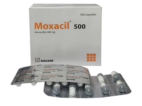 Moxacil 500 mg - মোক্সাসিল ৫০০ মি.গ্রা. ক্যাপসুল | MedEasy