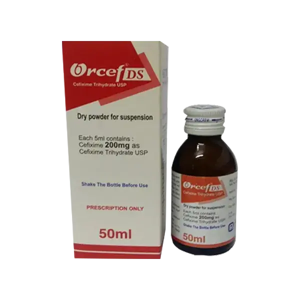 Orcef DS 200 mg/5 ml | MedEasy