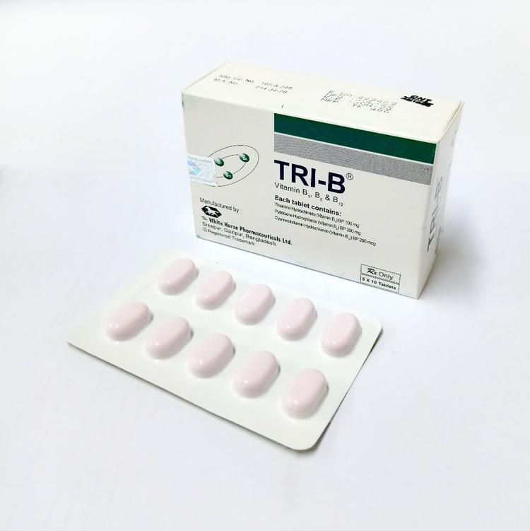 Tri B 100 mg+200 mg+200 mcg | MedEasy