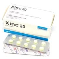 Xinc 20 mg - জিংক ২০ মি.গ্রা. ট্যাবলেট | MedEasy