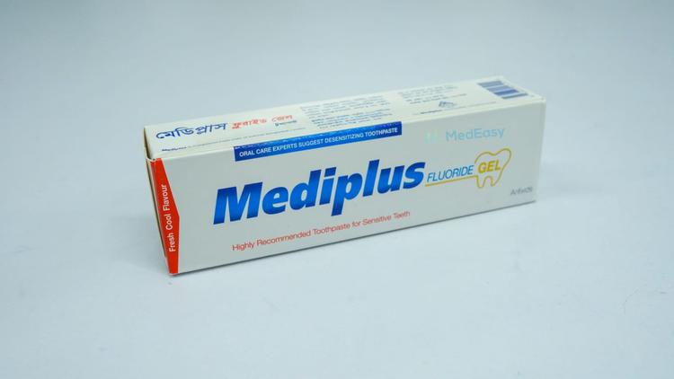 Mediplus Fluoride Gel 100 gm Toothpaste | MedEasy