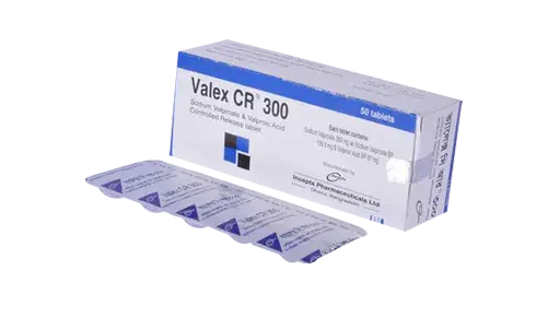 Valex CR 300 mg Tablet - ভ্যালেক্স সিআর ৩০০ মি.গ্রা. ট্যাবলেট | MedEasy