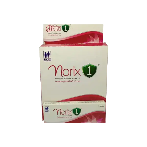 Norix 1.5 mg - নোরিক্স ১.৫ মি.গ্রা. ট্যাবলেট | MedEasy