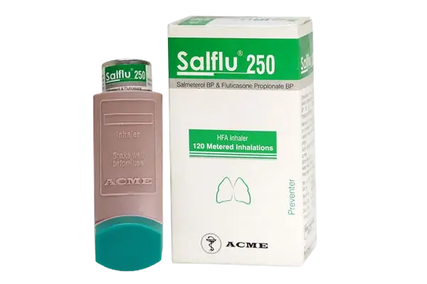Salflu (25 mcg+250 mcg)/puff | MedEasy